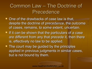 Civil law and criminal law | PPS