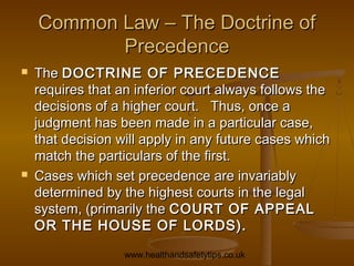 Civil law and criminal law | PPS