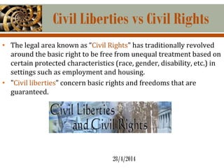 Civil liberities | PPTX