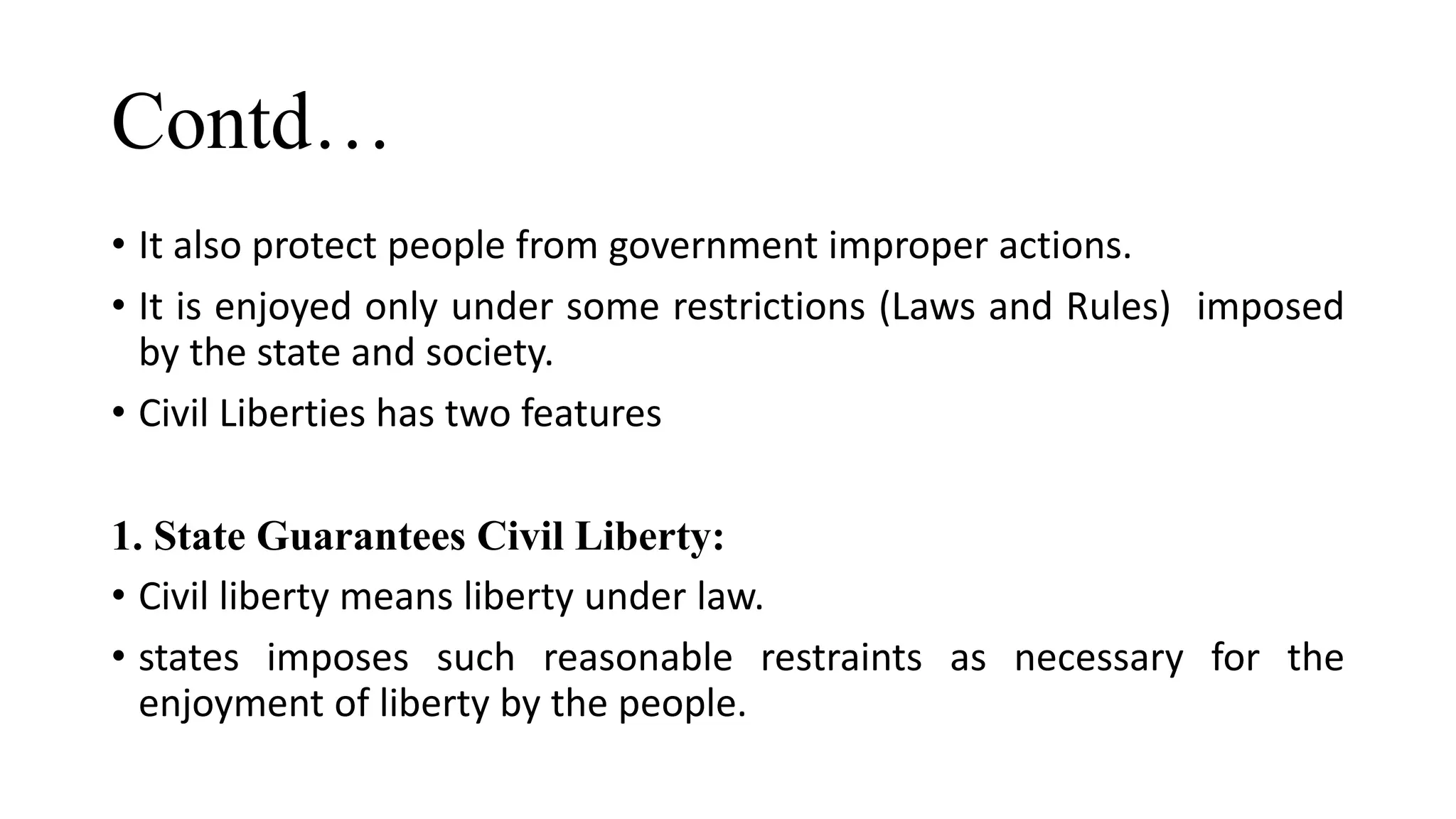 Brief explanation of Civil Liberties.pptx