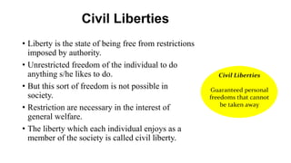 Brief explanation of Civil Liberties.pptx