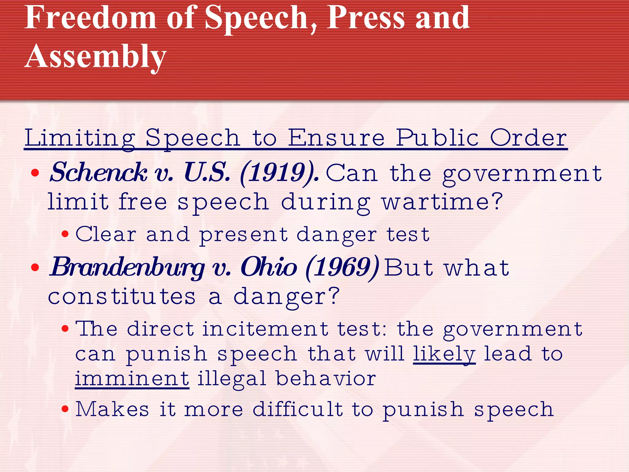 Civil Liberties And Civil Rights | PPT