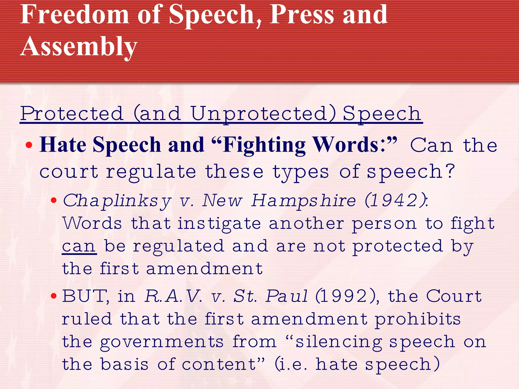 Civil Liberties And Civil Rights | PPT