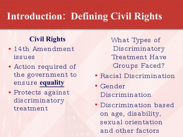 Civil Liberties And Civil Rights | PPT