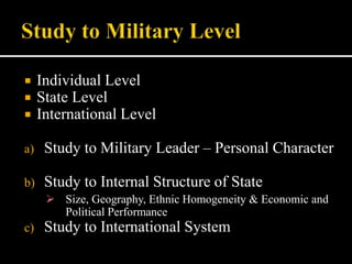 Civil military relation | PPTX