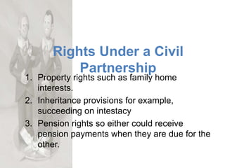 Civil Partnerships in England and Wales | PPTX