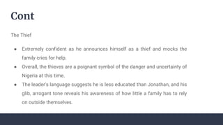 Civil peace by chinua achebe | PPTX