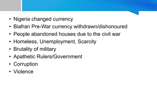 Civil Peace Chinua Achebe | PPTX