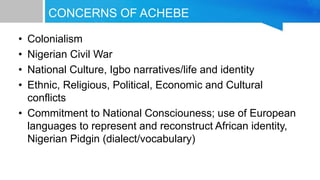 Civil Peace Chinua Achebe | PPTX