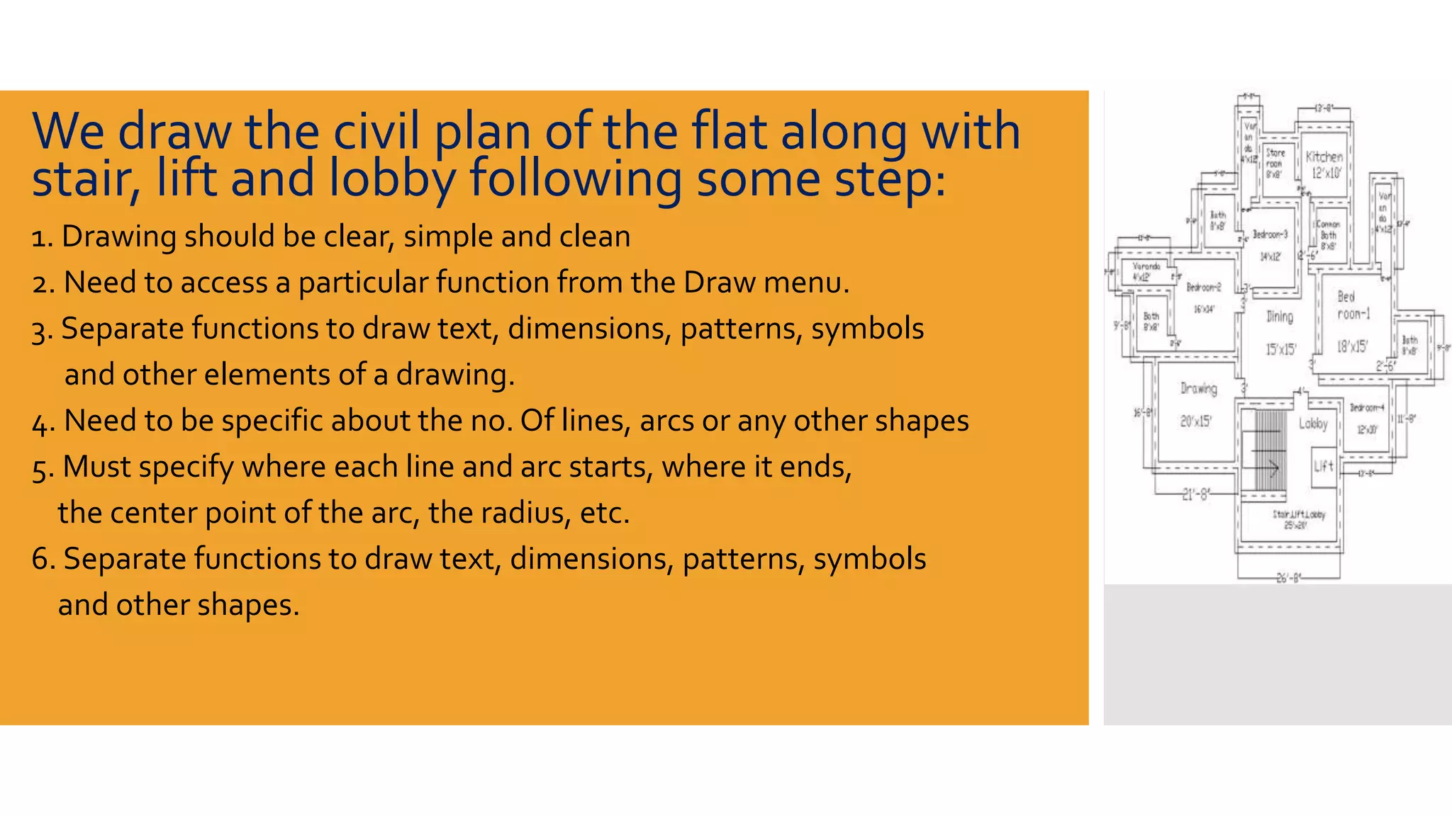Civil plan and electronic fittings fixture layout | PPT
