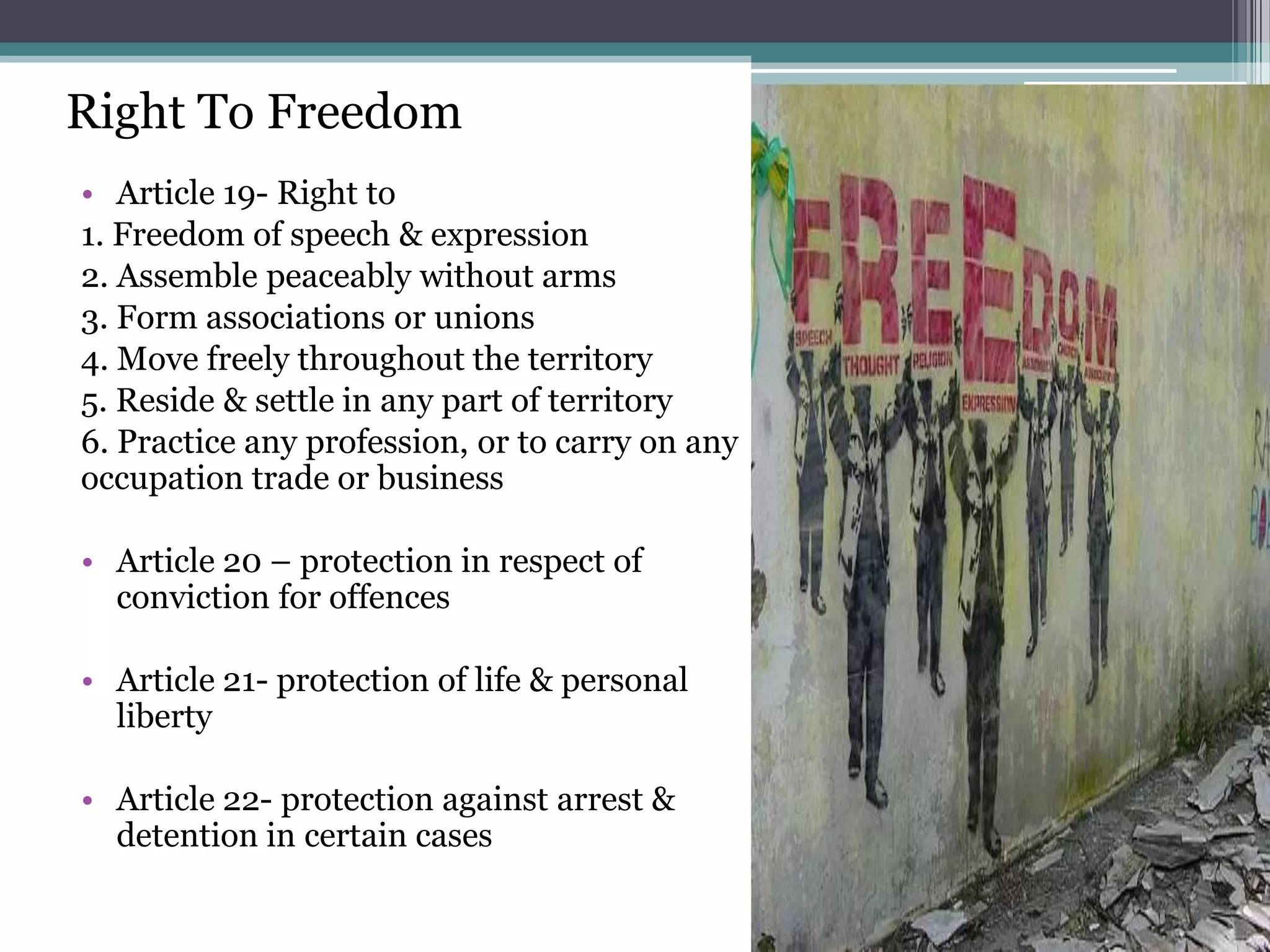 Civil & political rights | PPTX