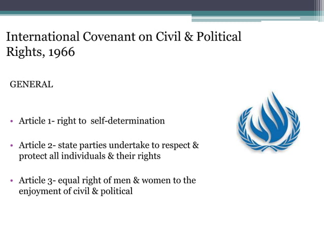 Civil & political rights | PPTX | Political Issues & policy | Politics