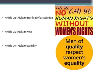Civil & political rights | PPTX