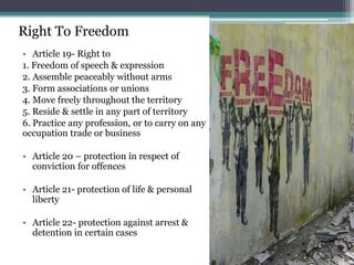 Civil & political rights | PPTX