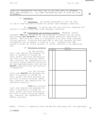 Civil preparedness guide fema 1-10 | PDF