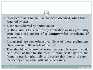 Civil procedure.pptx by ethiopian civil pr | PPTX
