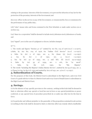 Civil procedure code 1908 | DOCX