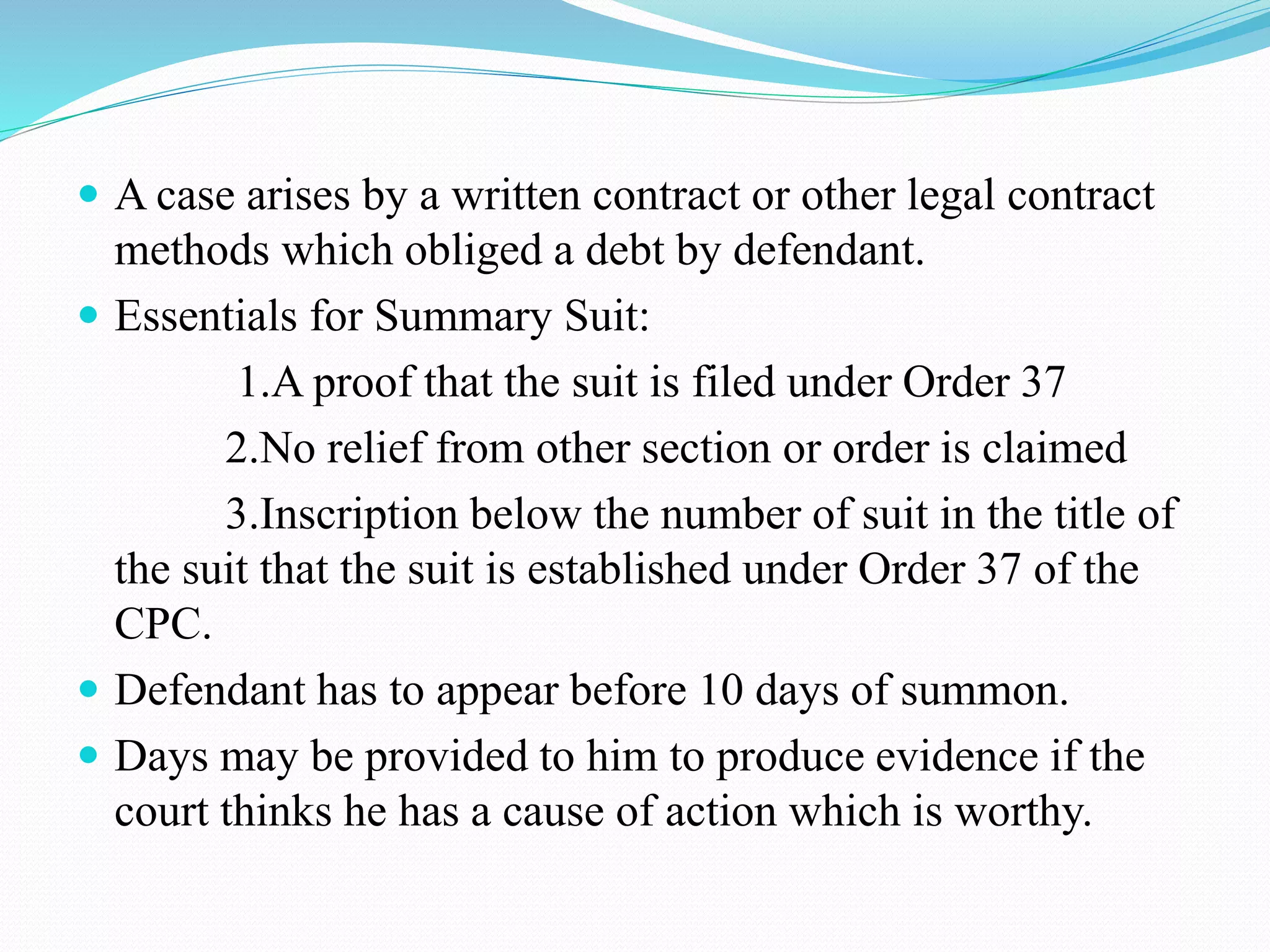 Civil Procedure Code 1908 | PPTX