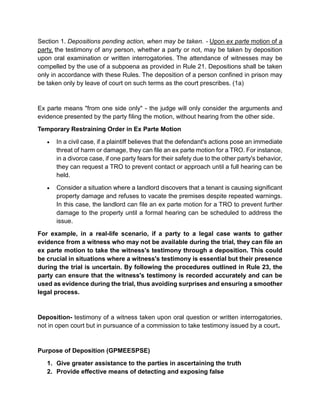 Civil Procedure Reviewer gggggggg | PDF