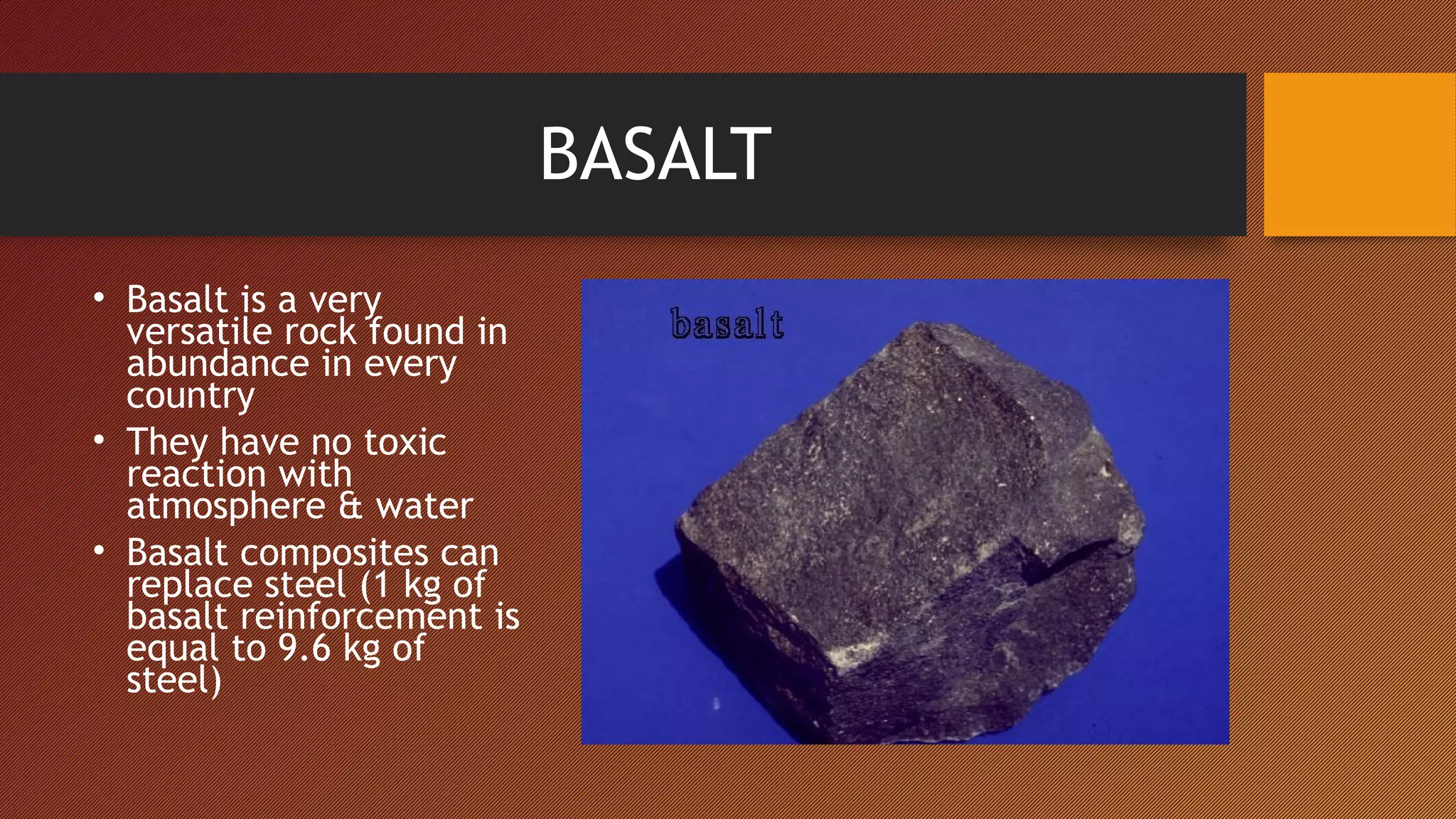 Basalt Rebar | PPT