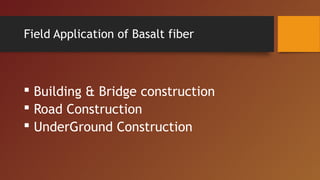 Basalt Rebar | PPT