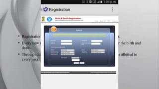 Civil registration system | PPTX