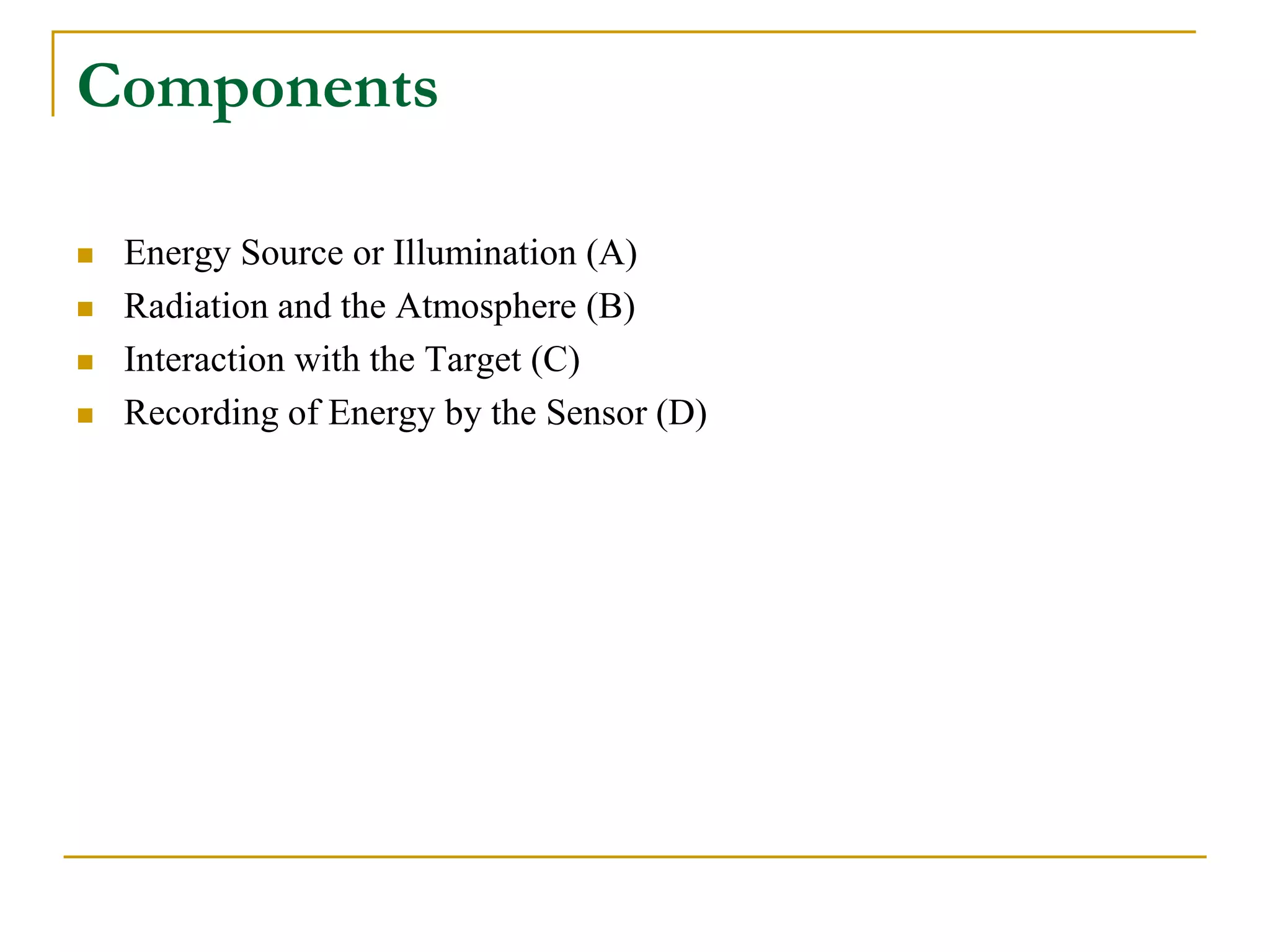 Civil Remote Sensing Ppt Pptx