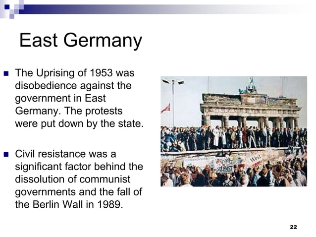 Civil resistance & Disobedience | PPT