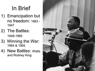 Civil Rights in the USA: Introduction | PPT