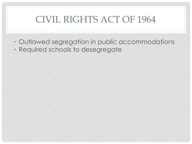 Civil rights | PPT
