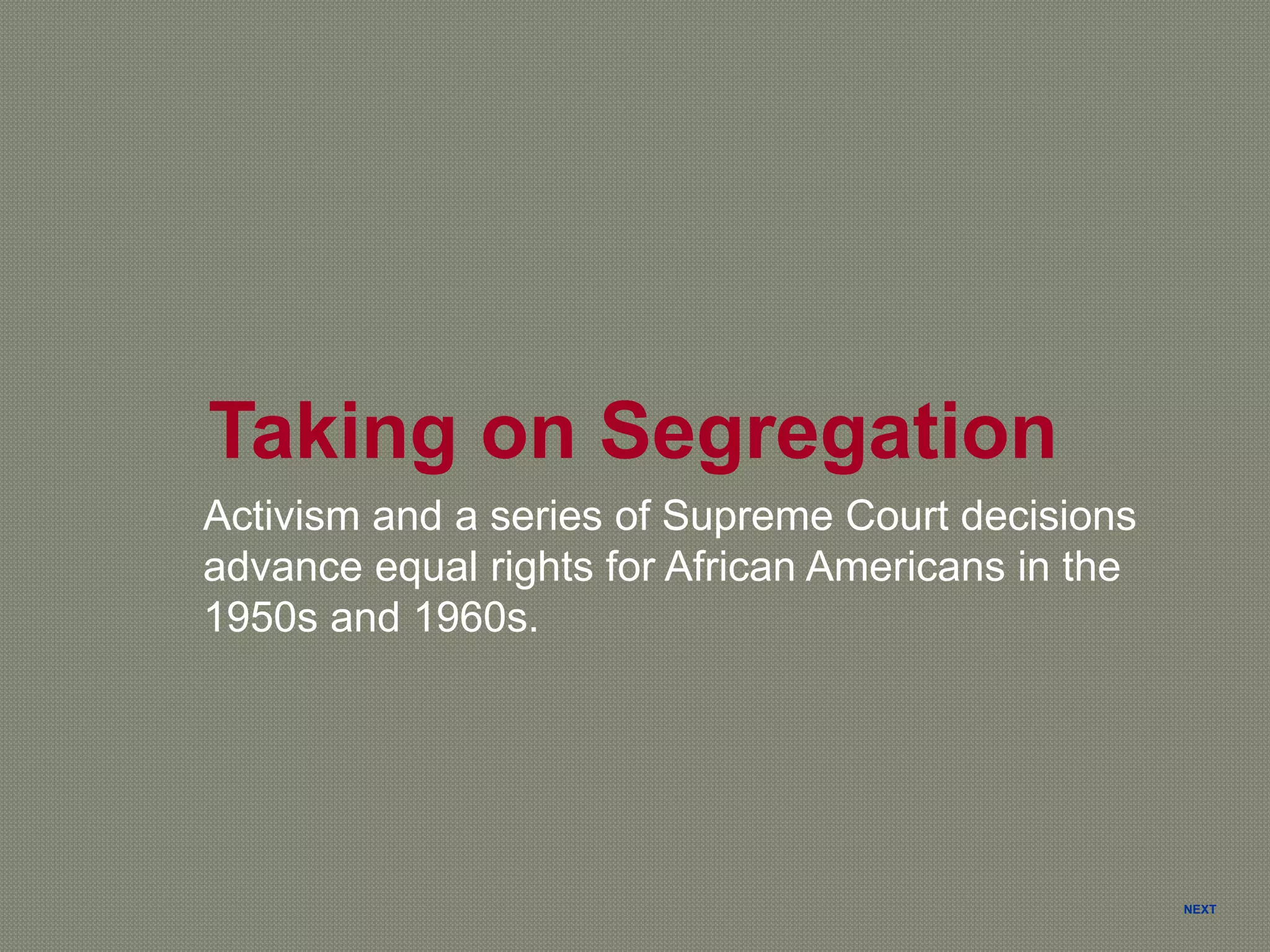 Civil rights part 1 | PPT