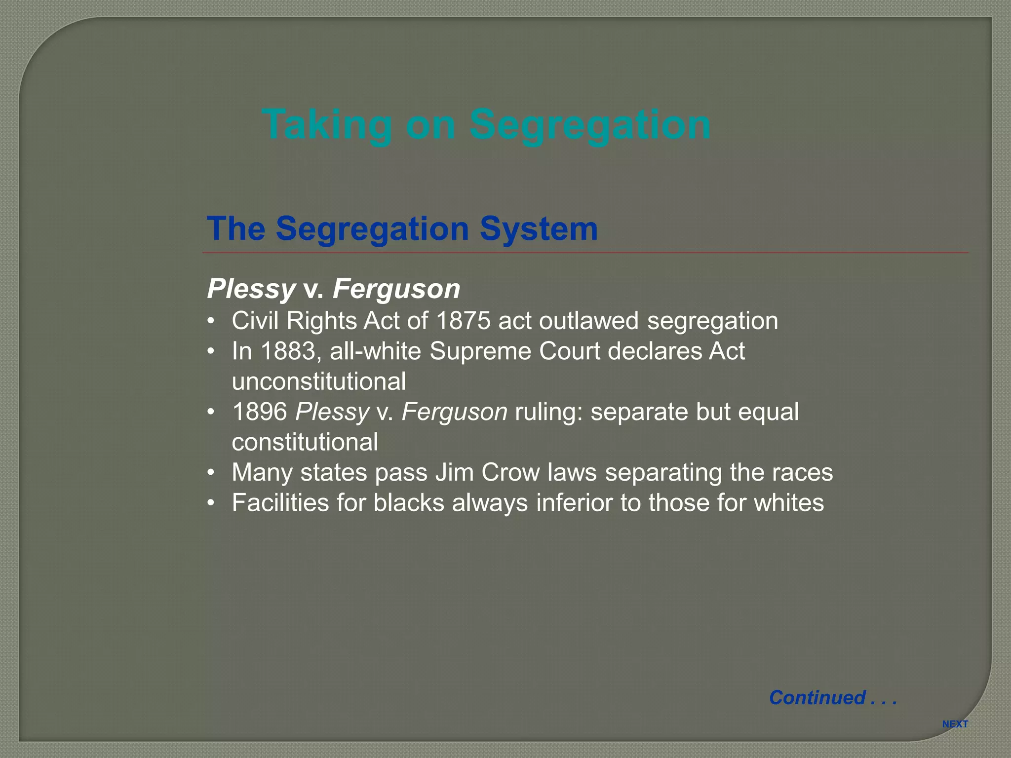 Civil rights part 1 | PPT