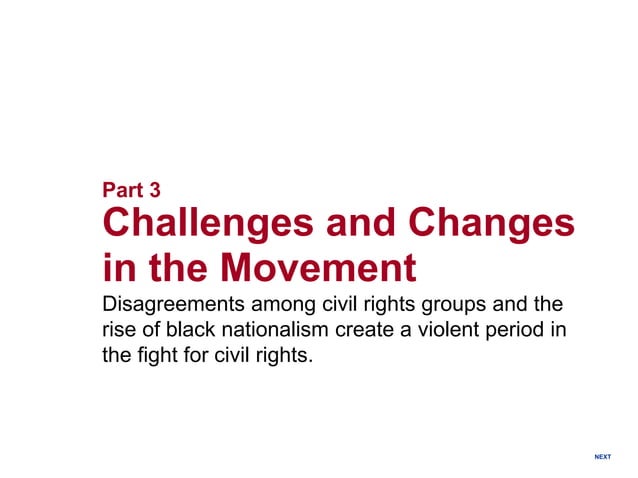 Civil rights part 3 | PPT