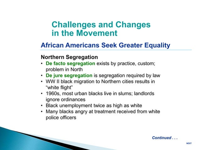 Civil rights part 3 | PPT