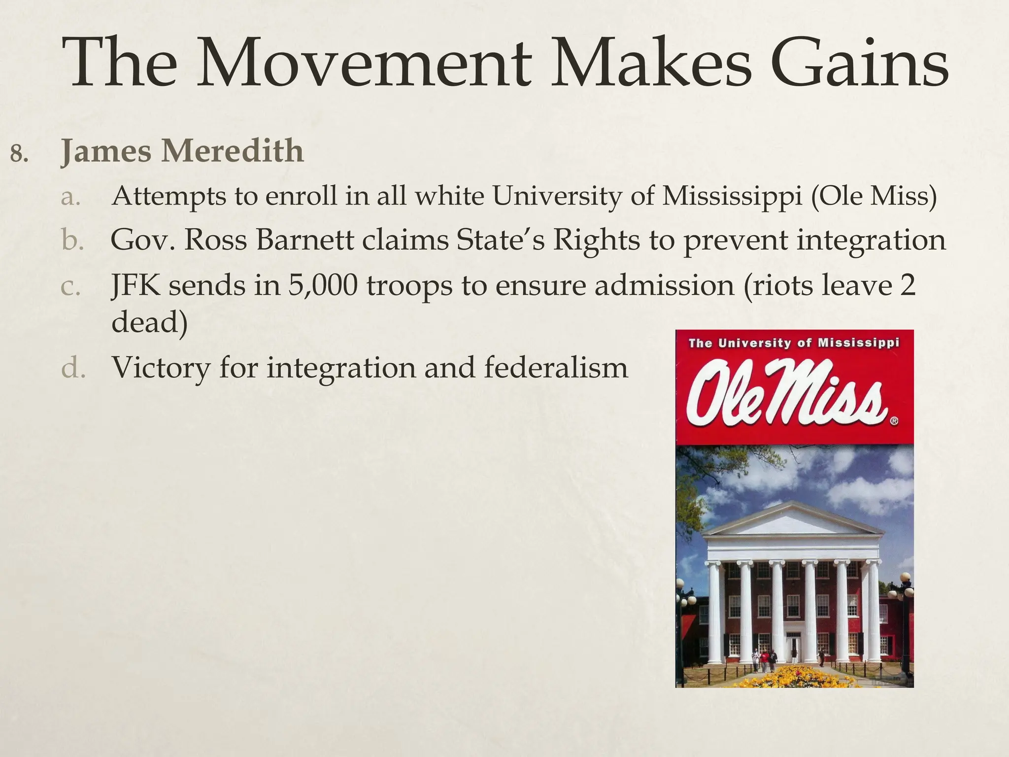 The Major Civil Rights Events of the 1950s | PPTX