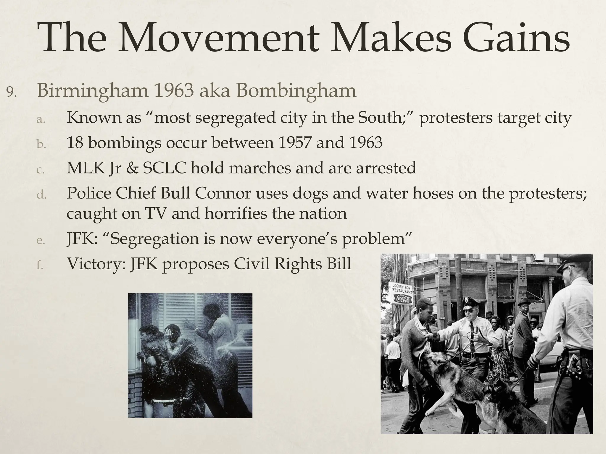 The Major Civil Rights Events of the 1950s | PPTX