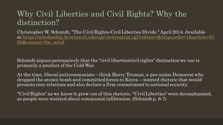 Civil Rights and Liberties timed.pdf | Civic affairs | Politics