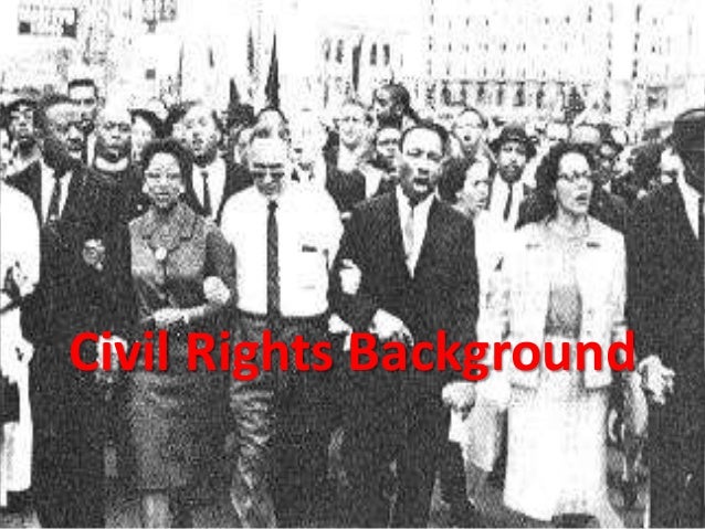 Civil rights background 1