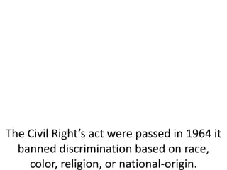 Civil rights bell ringers | PPTX