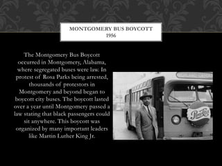 The Civil Rights Era & Post War America by Lexi Malpass | PPT