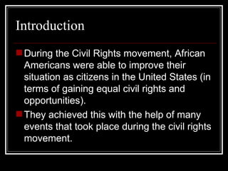 Civil rightsfinished joshjoshjameskelsey | PPT