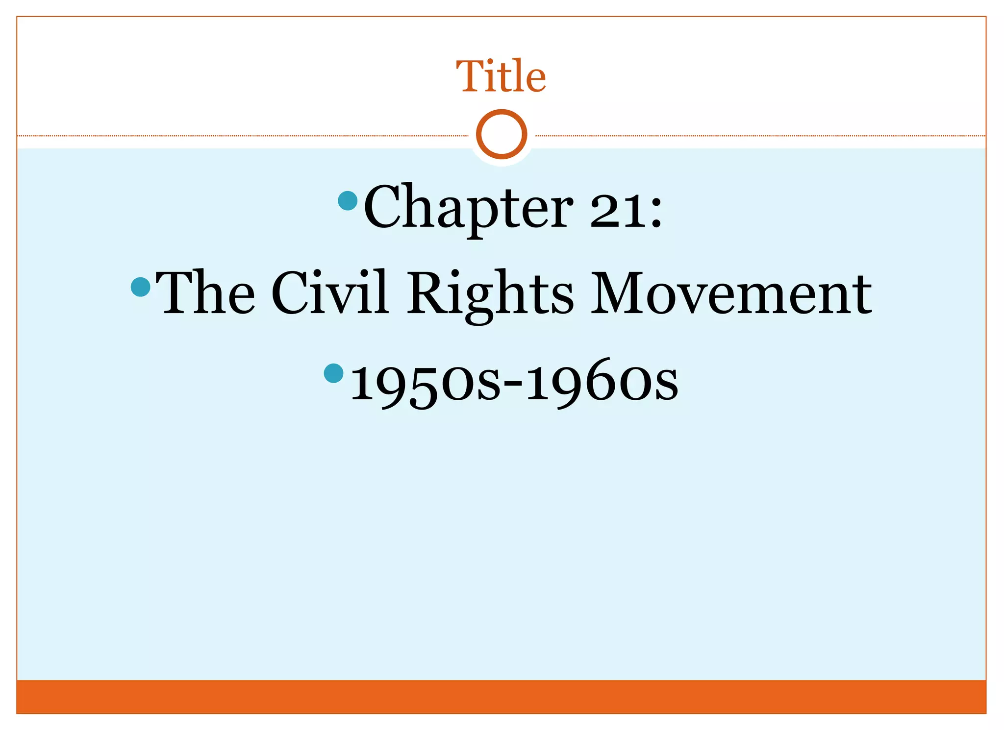 Civil rights foldable | PPT