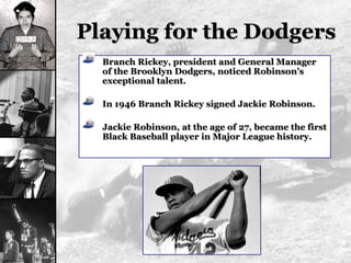 Civil Rights Movement | PPT | Baseball | Sports