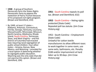 Civil rights in south carolina | PPT