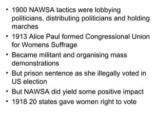 Civil rights in the usa~ women overview | PPT