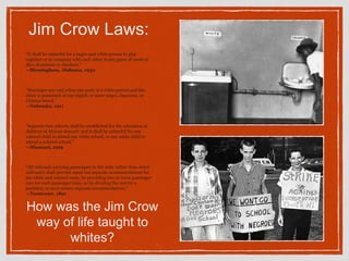 Civil rights lesson 1 | PPTX