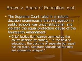 Civil Rights Movement | PPT