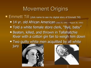 Civil Rights Movement | PPT
