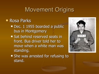 Civil Rights Movement | PPT