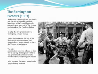 Civil rights movement | PPTX